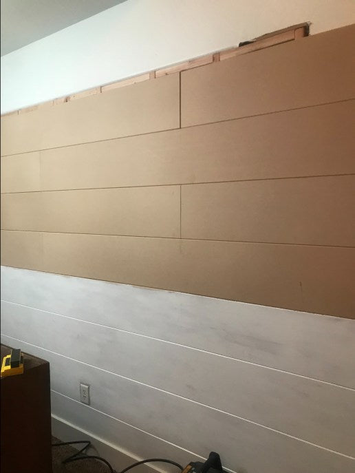 Covering Up A Half Wall - Part 1 – JaxnBlvd