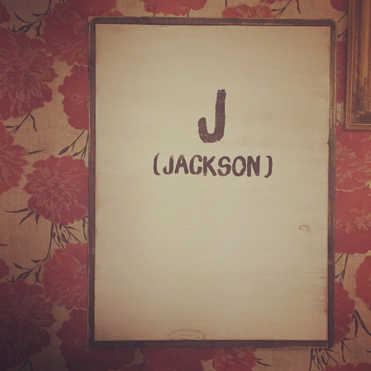 Last Name Wood Sign – JaxnBlvd