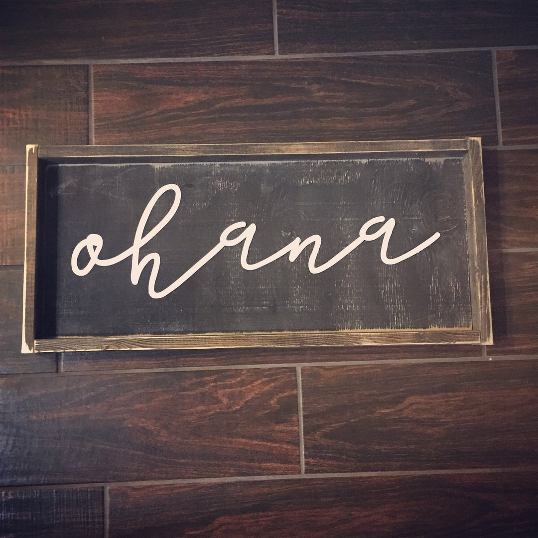 Ohana - Lowercase Cursive – JaxnBlvd