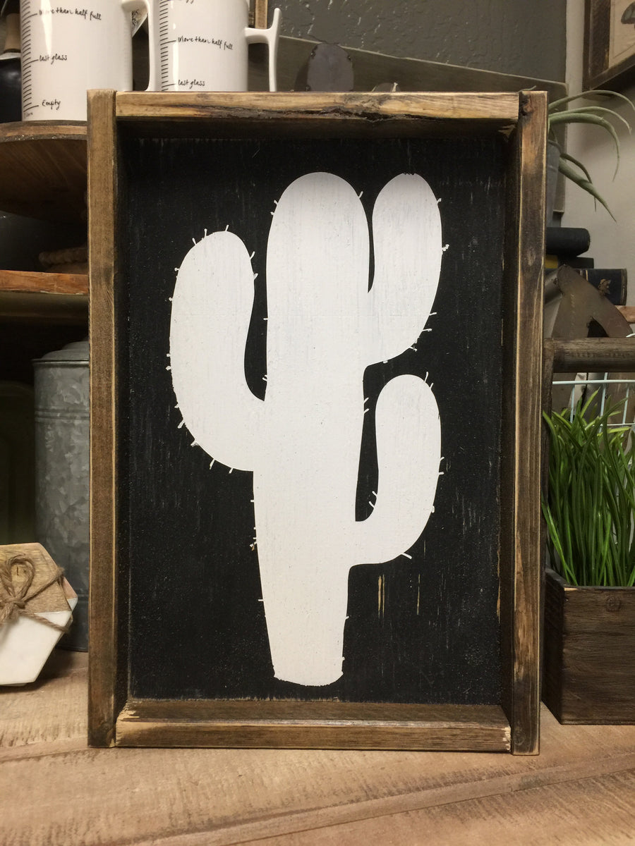 Cactus Wood Sign – JaxnBlvd