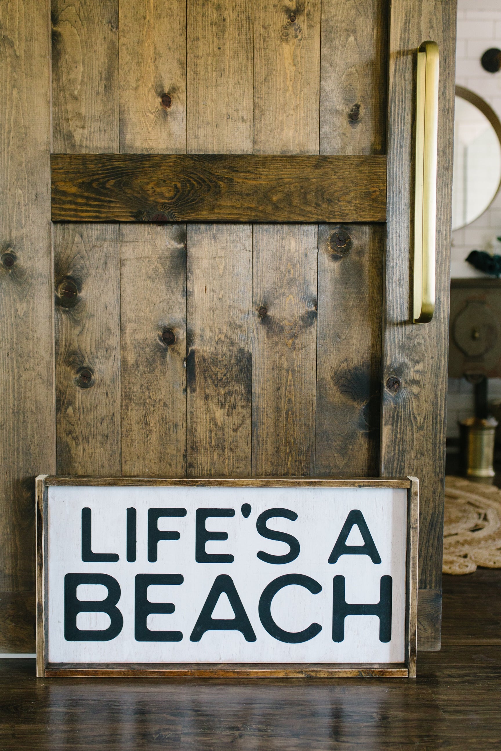 Life's A Beach - Wood Sign – JaxnBlvd